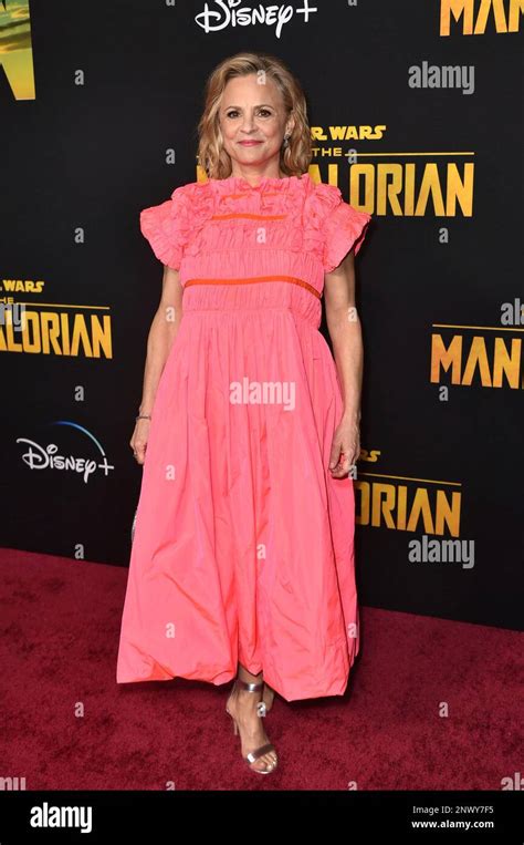 Amy Sedaris Arrives At A Special Screening For The Season Three Premiere Of The Mandalorian On