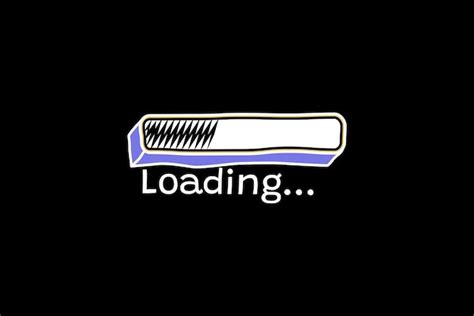 Premium Vector Loading Progress Bar Sticker Design