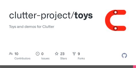 Github Clutter Projecttoys Toys And Demos For Clutter