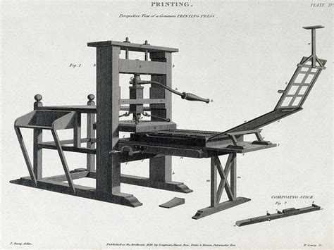 Johannes Gutenberg Invented The Printing Press Using Movable Metal Type