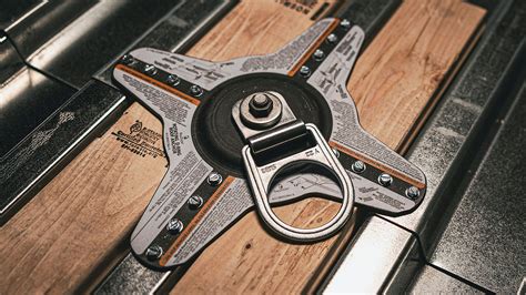 Falltech® 7420 Rotating D Ring Anchor 360 Degrees Of Anchored Protection