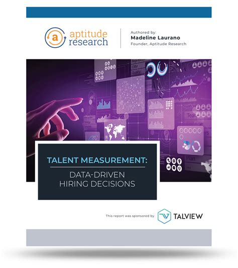 Data Driven Hiring Improving Quality And Reducing Bias Aptitude Research