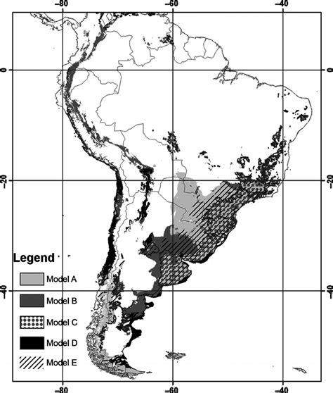 Modeling With Maxent Projection Of The Potential Distribution Of Download Scientific Diagram