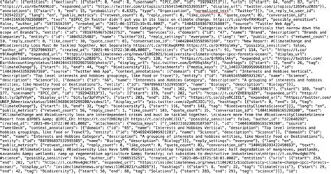 Converting Json To Csv To Save Tweets But Getting Mangled Text Academic Research X Developers