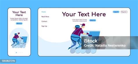 지붕 수리 서비스 적응 착륙 페이지 플랫 컬러 벡터 템플릿 핸디맨 모바일 및 Pc 홈페이지 레이아웃 수리맨 한 페이지 웹 사이트 Ui 홈 수리 웹 페이지 크로스 플랫폼