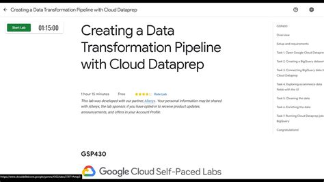Creating A Data Transformation Pipeline With Cloud Dataprep Gsp430 August Lab Challenge