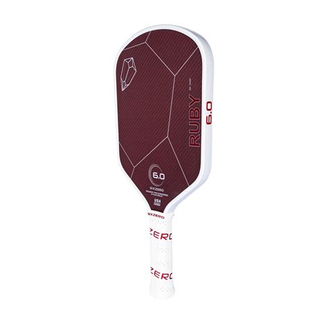 Six Zero Ruby 14mm Pickleball Paddle
