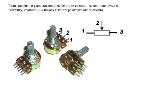 Резисторы переменные - презентация онлайн