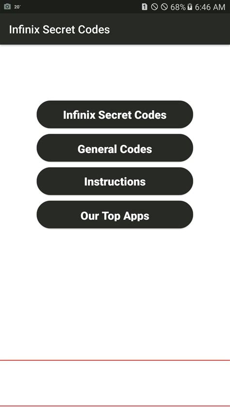 Secret Codes Of Infinix Apk For Android Download