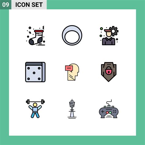 Set Of 9 Modern Ui Icons Symbols Signs For Internet Inner Configuration