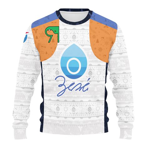 Pokemon Sweaters Personalized Pokemon Water Uniform Unisex Wool