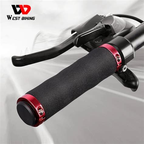 West Biking 자전거 그립 잠금 링 실리콘 Mtb 그립 커버 고무 산악 자전거 부품 핸들 바 플러그 엔드 캡 Bmx 핸드 그립자전거용 그립 Aliexpress