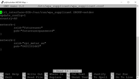 How To Change The Wifi Network AUSTRALIAN METAR MAPS