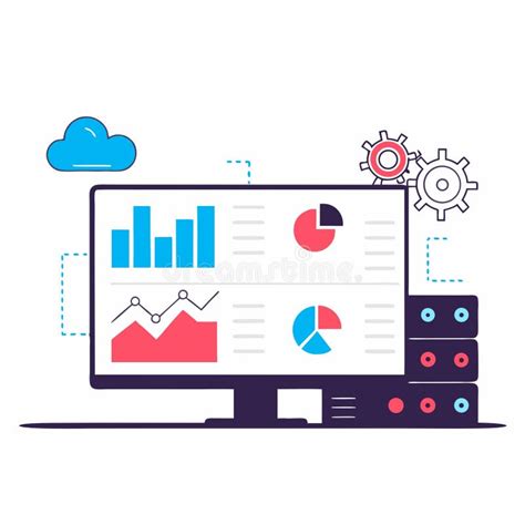 Background Illustration Analytics Automation Stock Illustrations 2475 Background Illustration