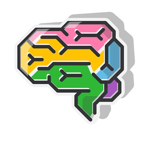 Premium Vector Brain Vector