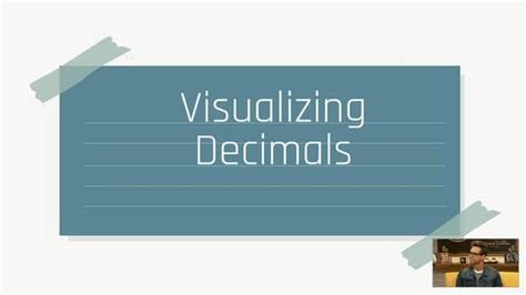 Visualizing Decimals Pdf