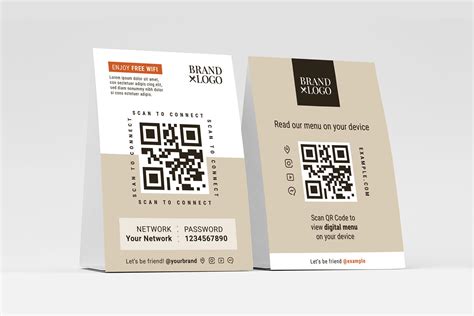 Qr Code Flyer Template Vol 8 [psd Ai Vector] Brandpacks