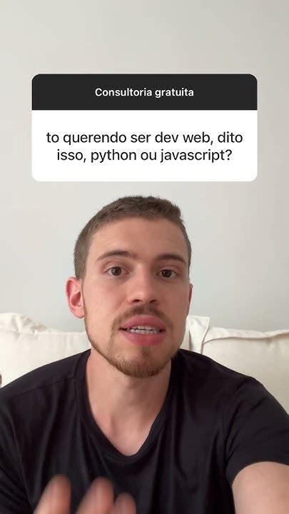 Para Dev Web Python Ou Javascript Shorts Youtube