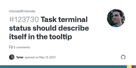 task terminal status should describe itself in the tooltip · issue