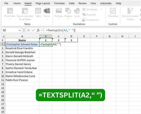 Break Text Into Columns Instantly With Textsplit