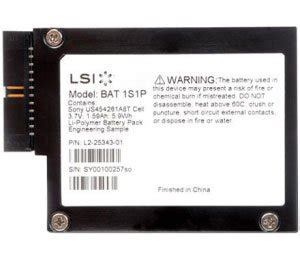 LSI Logic LSI00279 MegaRAID Battery Backup Unit For 9265 9285 Series Ref Motherboard Repair