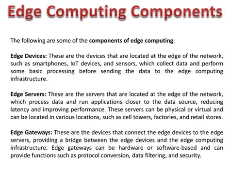 Ultimate Guide To Edge Computing Ppt