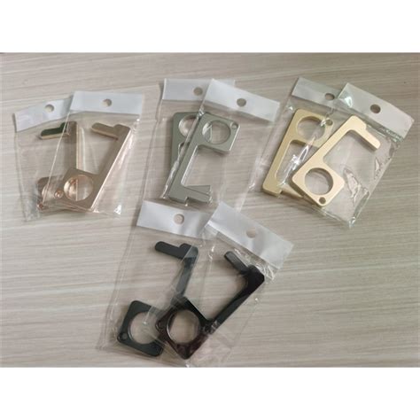 Custom Promotional Touch Free Safety Germ Isolation Key Branded Promo