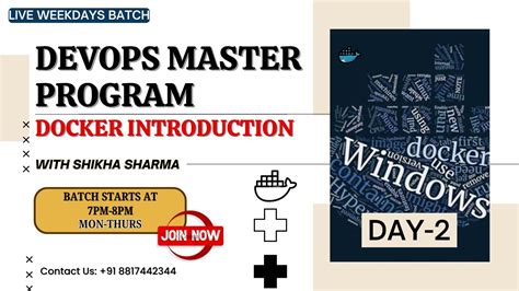Devops Master Program Live Weekdays Batchday 2 Docker Introduction
