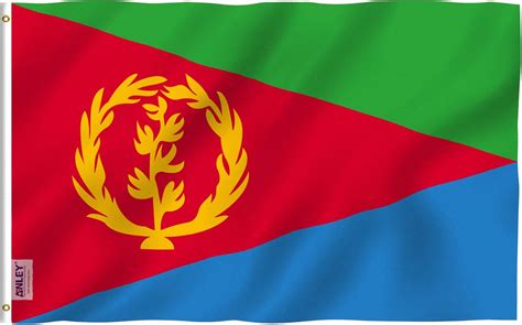 Anley Fly Breeze 3×5 Feet Eritrea Flag Vivid Color And Uv Fade