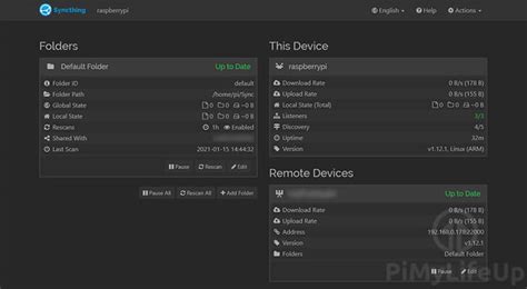 Synchronizing Files On Your Raspberry Pi With Syncthing Pi My Life Up