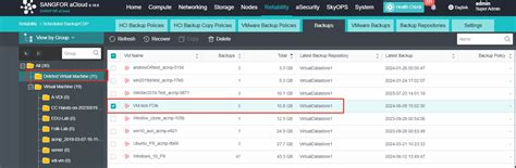 การลบ Vm หลัก แต่ต้องการเก็บ Backup ไว้ บริษัท ซังฟอร์ เทคโนโลยี ประเทศไทย จำกัด