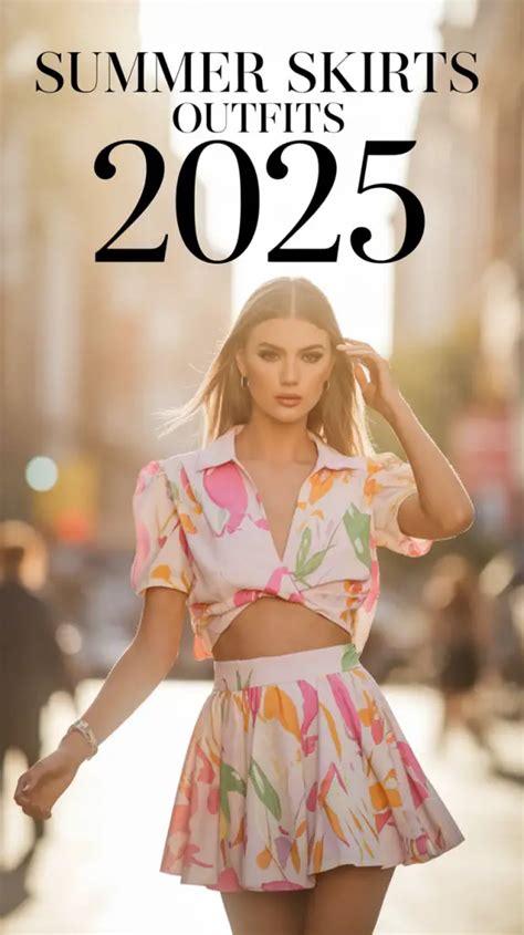 20 Summer Skirts Outfits 2025 Ideas For Women Classy Modest And Casual