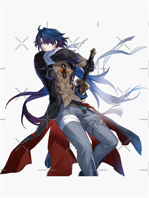 Blade Honkai Star Rail Sticker For Sale By Shellybest Redbubble