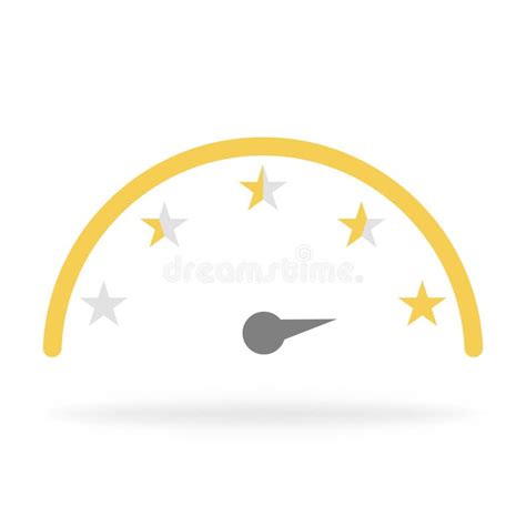 Speed Level Indicator Performance Power Measure Rating From Low To