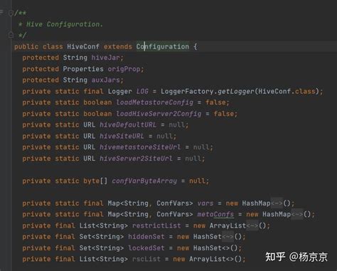 Hive Conf源码 知乎