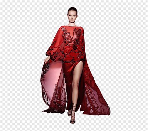패션쇼 오뜨 꾸뛰르 패션 디자인 활주로 드레스 유행 마젠타 Png Pngegg