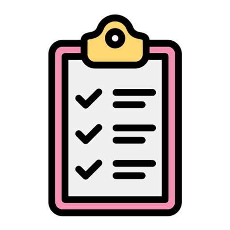 Clipboard Free Files And Folders Icons