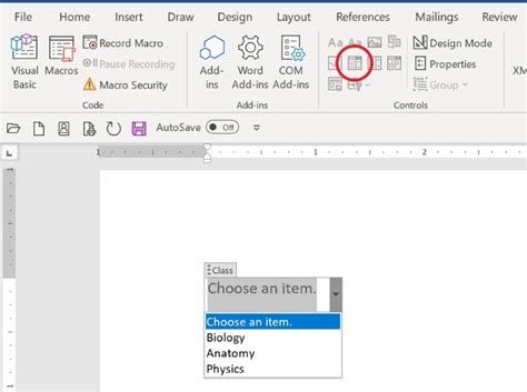 How To Update Textbox Content Controls In Word Using A Dropdown Content Control
