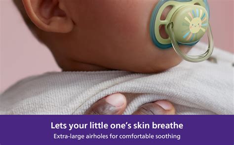 Philips Avent Ultra Air Pacifier 4 X Light Breathable