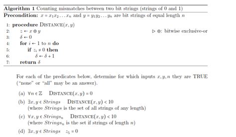 x x1 x2 xn and y y1 y2 are bit strings of equal