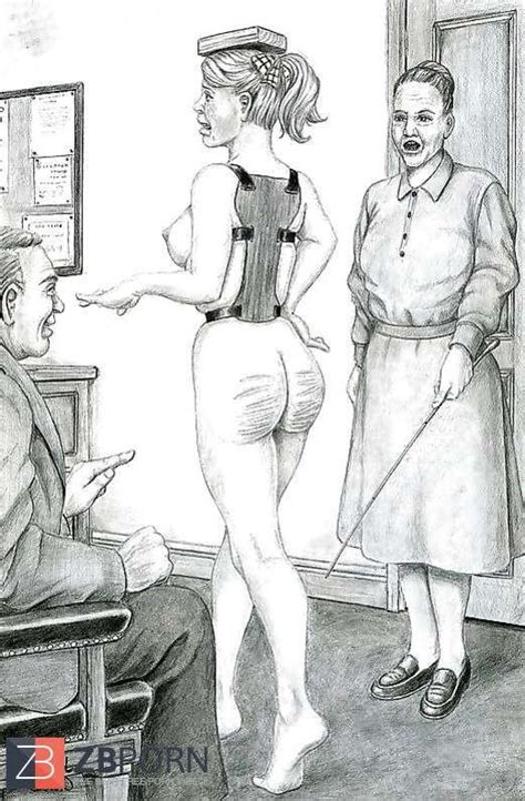 Julian Guile Fetish Spanking Drawings