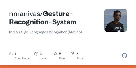 Github Nmanivas Gesture Recognition System Indian Sign Language Recognition Matlab