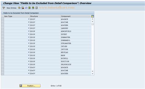Rebfcr12 Sap Tcode Excluded Fields For Detailed Compar Transaction Code