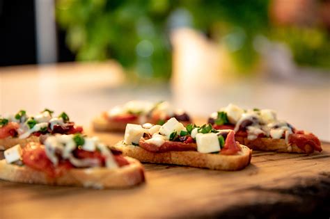 Charred Capsicum Bruschetta Rouba Shahin Middle Eastern Cooking