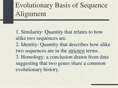ppt module 2 sequence dbs and similarity searches powerpoint
