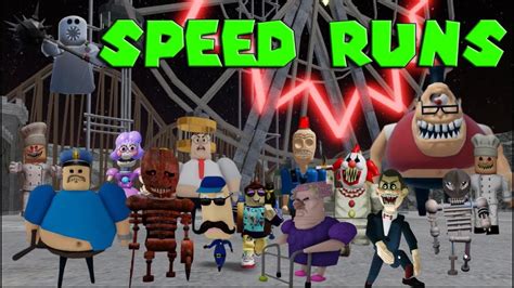 All Speed Runs In Scary Obby From Platinum Falls And Decent Obbies Youtube