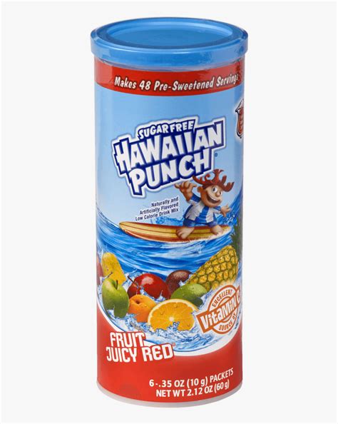 Hawaiian Punch Fruit Juicy Red Canister Hawaiian Punch Hd Png