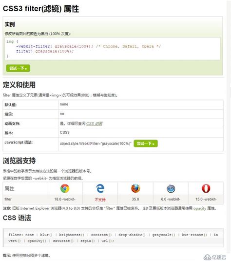 css3 filter属性 给图片添加毛玻璃模糊效果 开发技术 亿速云