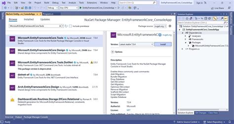 Install Nuget Packages OctopusCodes
