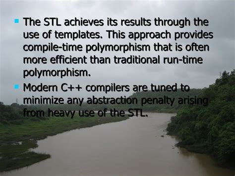 stl standard template library ppt